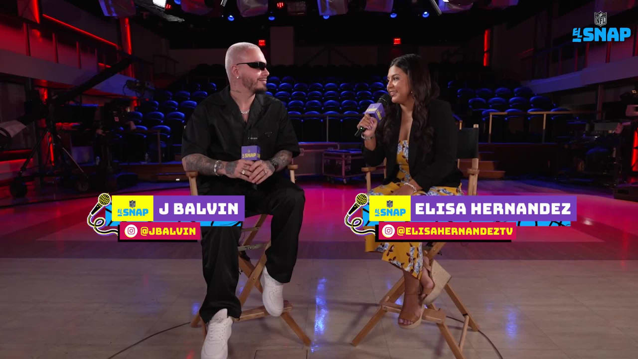 J Balvin interview with El Snap NFL
