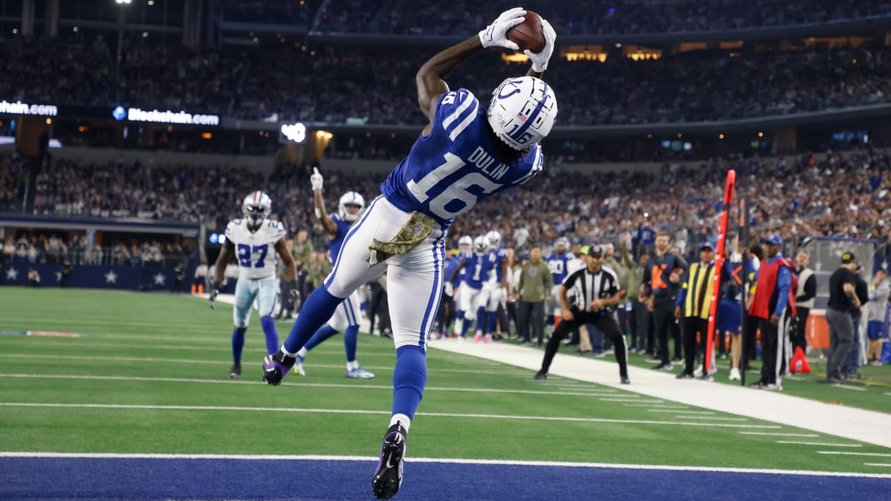 Indianapolis Colts wide receiver Ashton Dulin turns Dallas Cowboys ...