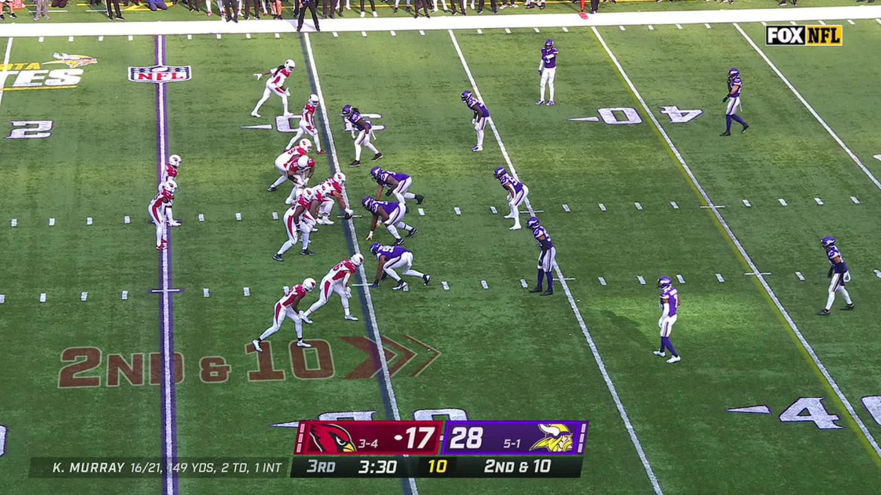 Arizona Cardinals wide receiver Rondale Moore holds down turbo button ...