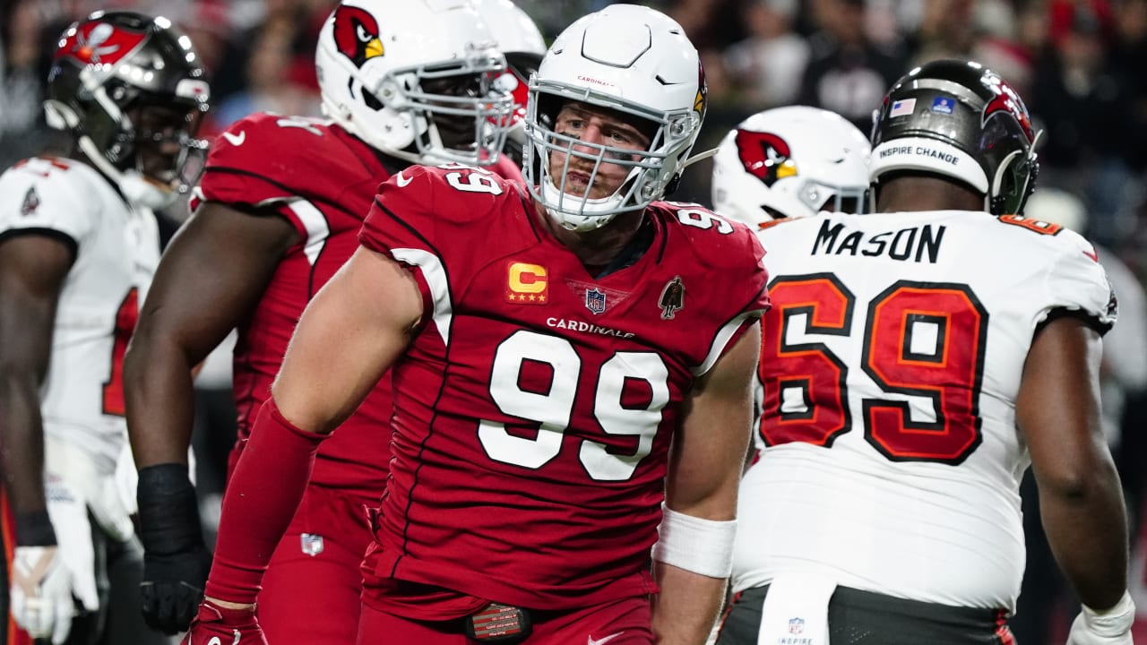 Arizona Cardinals defensive end J.J. Watt repeats similar move to stop ...