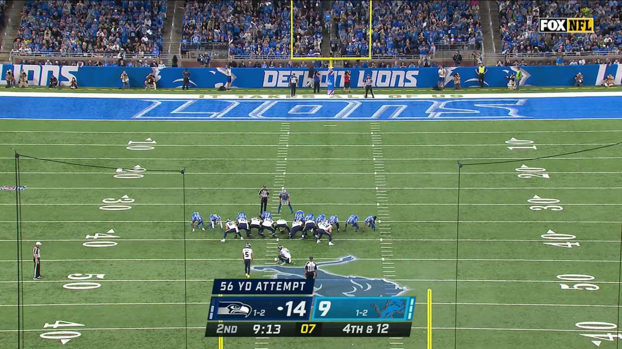 Seattle Seahawks kicker Jason Myers effortlessly drills 56-yard FG