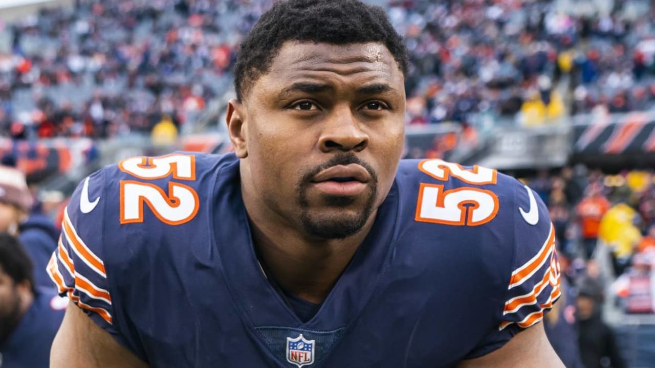 Khalil Mack senses urgency: Bears 'gotta win now'
