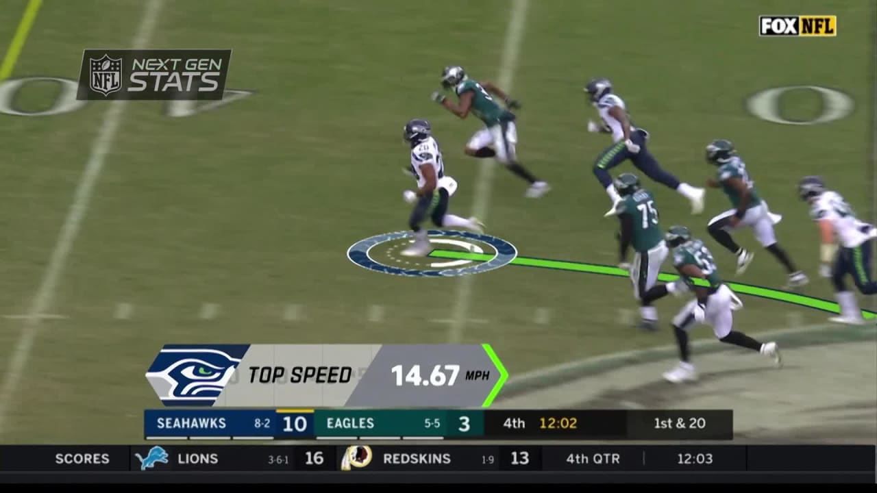 Next Gen Stats: Tracking Rashaad Penny's max speed on 58-yard TD