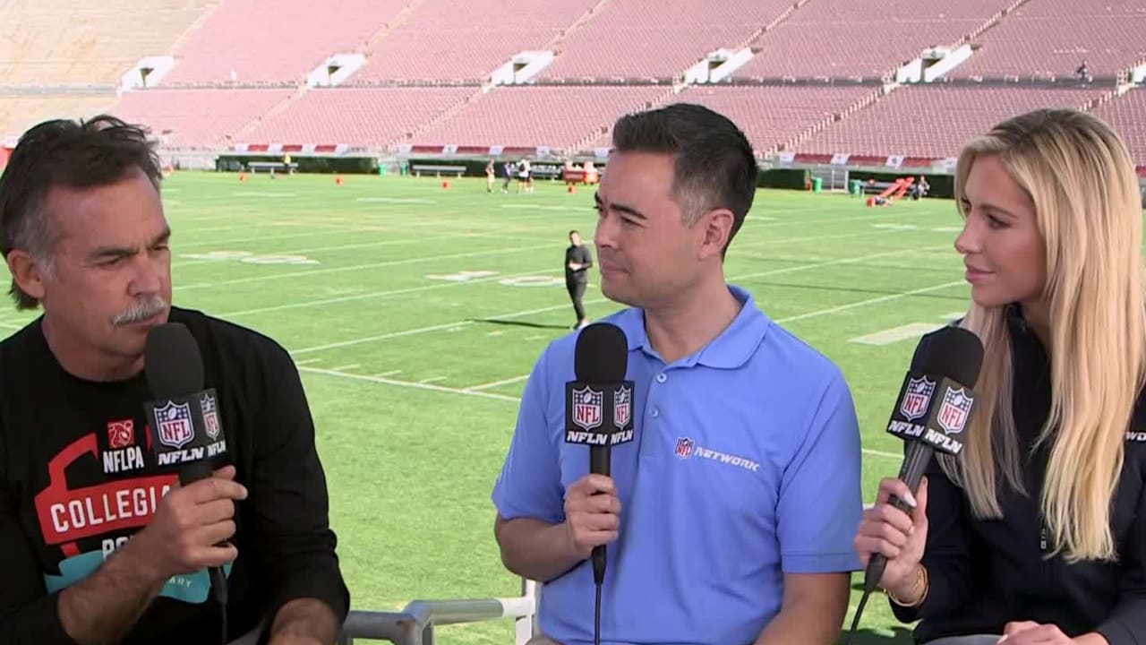 Head coach and GM for the Michigan Panthers Jeff Fisher describes what ...