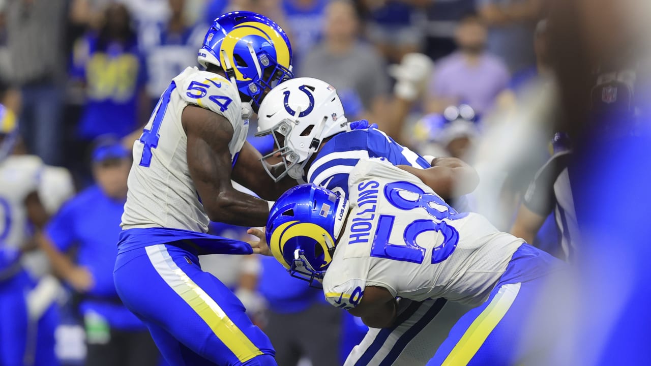 No escape! Los Angeles Rams linebacker Leonard Floyd completes Rams ...