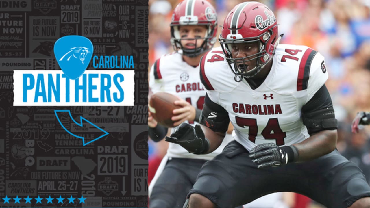 Carolina Panthers select South Carolina tackle Dennis Daley No. 212 in ...