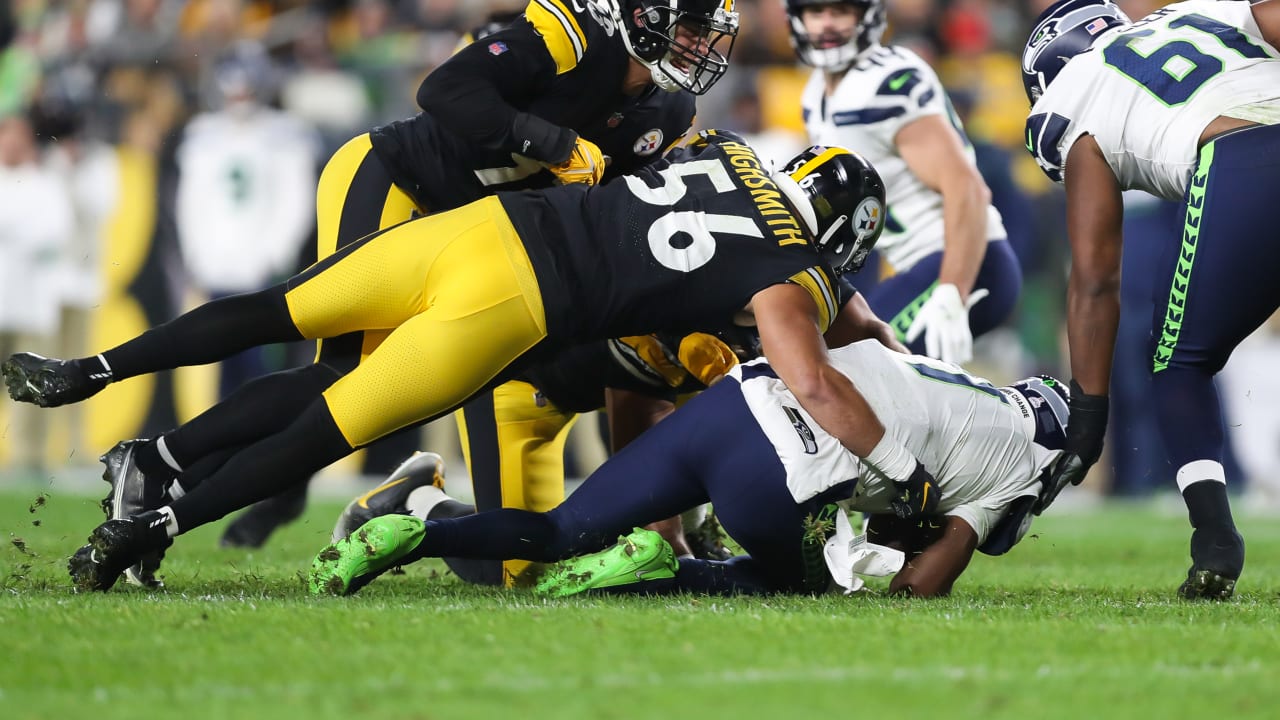 Pittsburgh Steelers outside linebacker Alex Highsmith blindsides ...