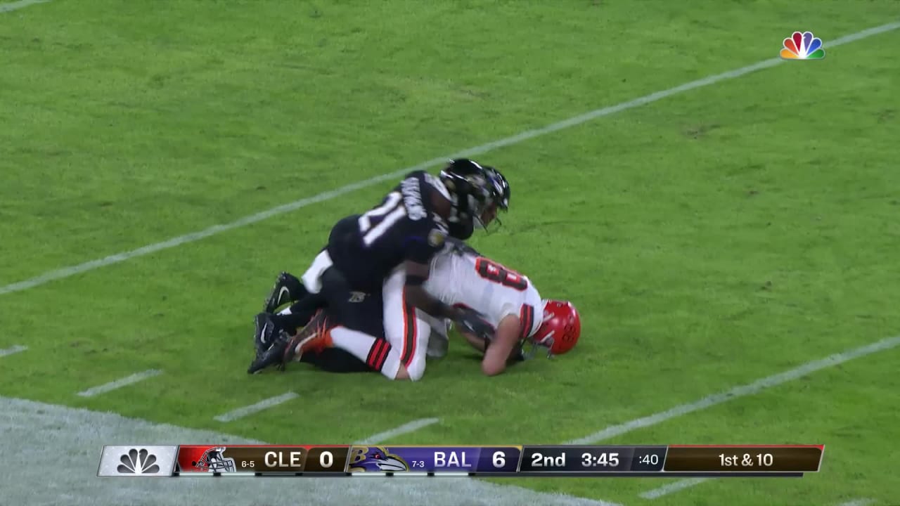 Cleveland Browns tight end Harrison Bryant hauls Browns quarterback ...