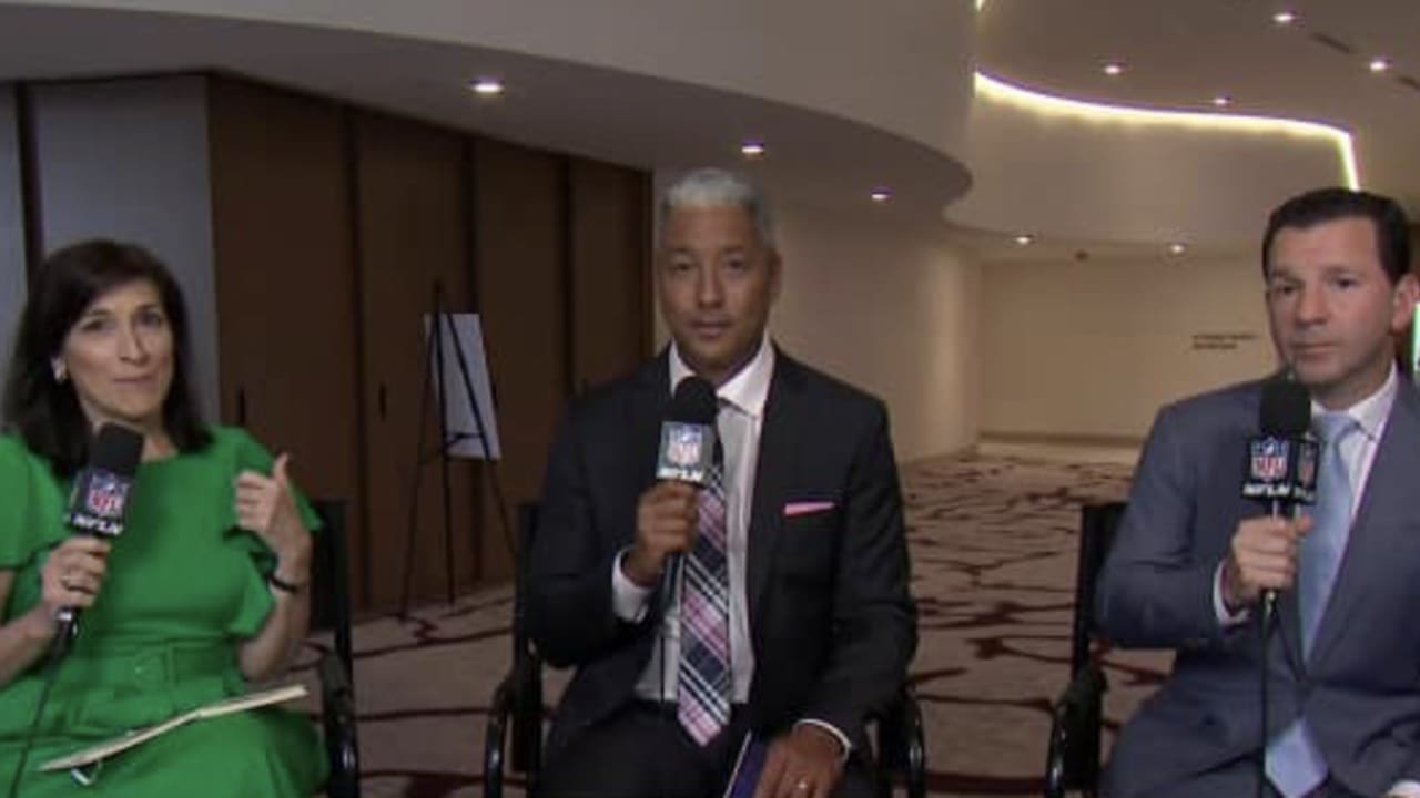 Senior National Columnist Judy Battista, Chief National Reporter Steve ...