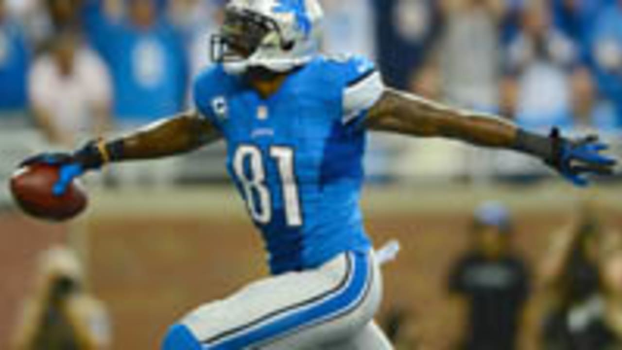 Calvin Johnson scores, then loses, touchdown for Lions