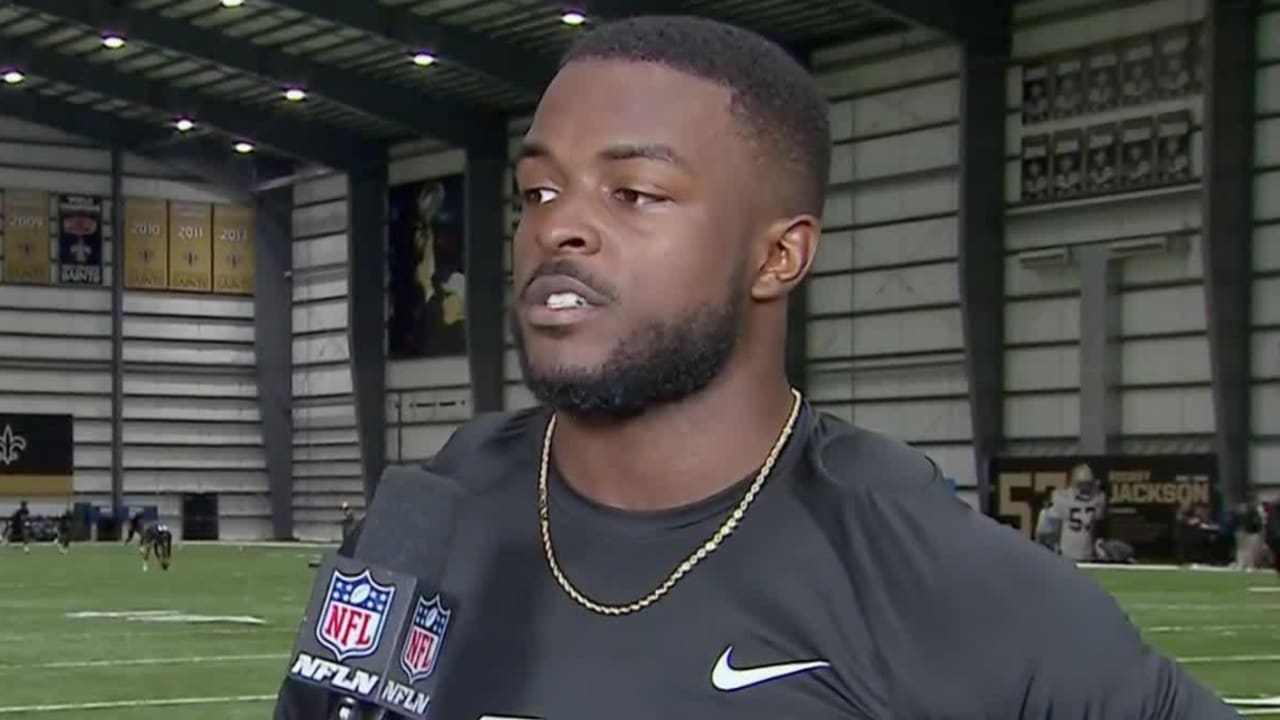 Virginia State University running back Darius Hagans discusses his ...