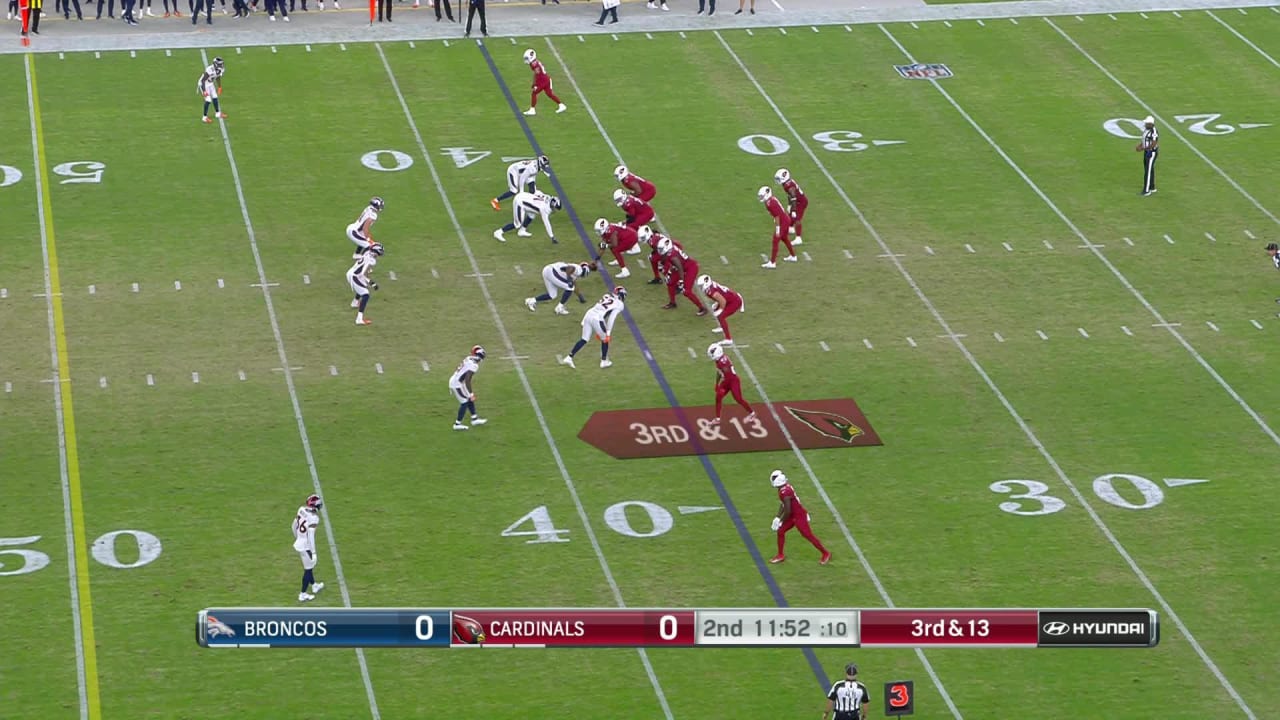 Arizona Cardinals wide receiver Andre Baccellia finds empty grass for ...