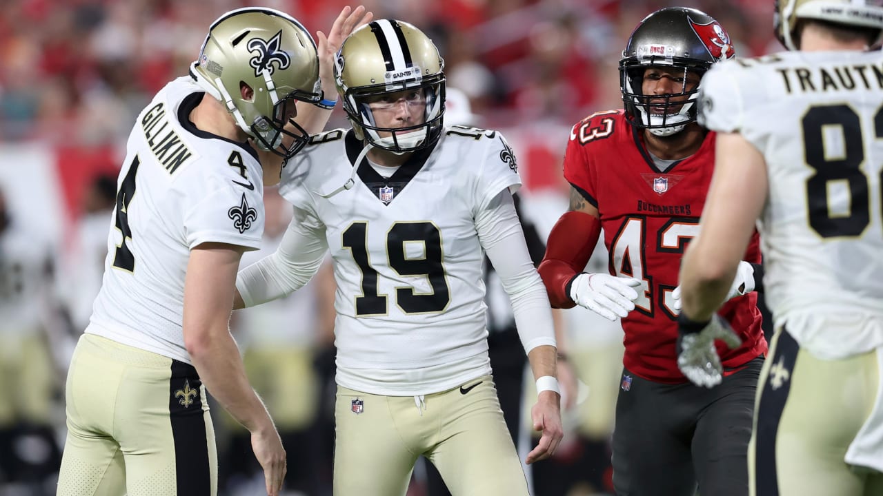 New Orleans Saints kicker Brett Maher hits 42-yard FG to give Saints ...