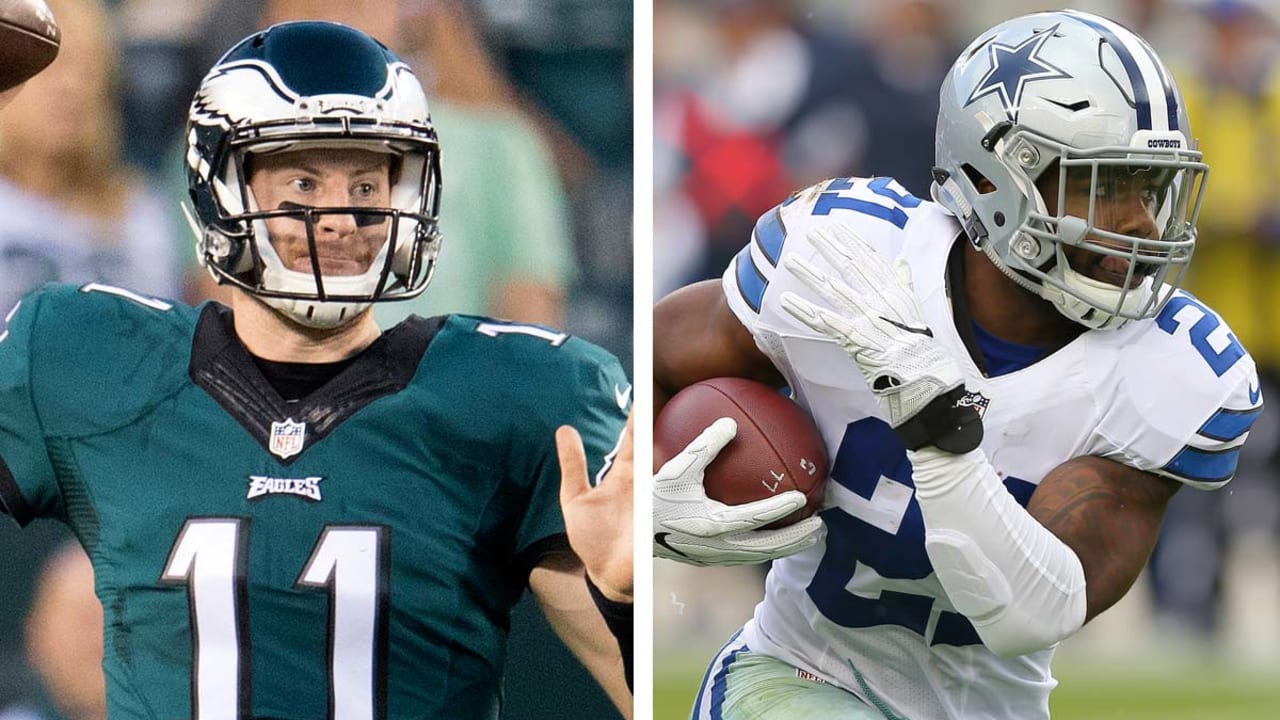 NFL rookie rankings: Carson Wentz, Ezekiel Elliott tops thus far