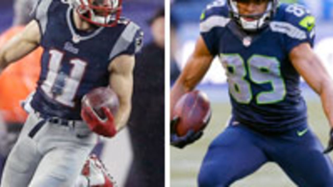 Who has the wide receiver edge: Seahawks or Patriots?