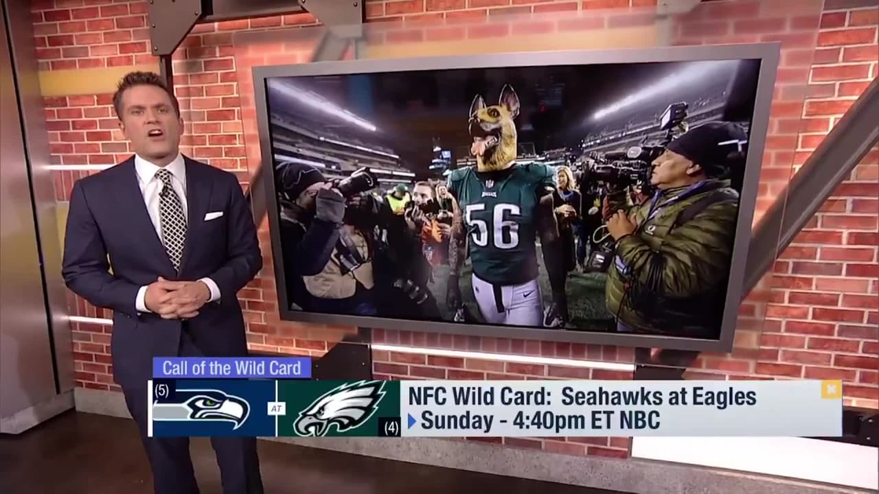 NFL Network's Kyle Brandt's pregame speech for Philadelphia Eagles before NFC Wild Card Game