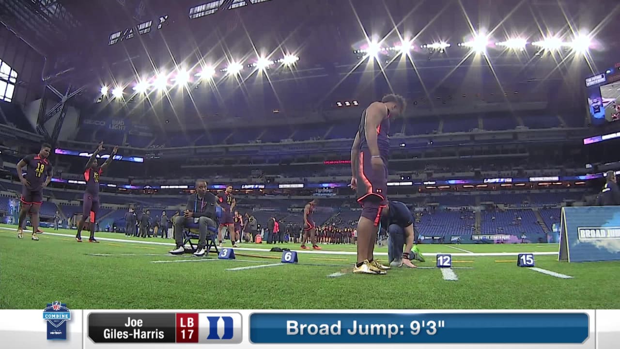 Duke linebacker Joe Giles-Harris' full 2019 NFL Scouting Combine workout