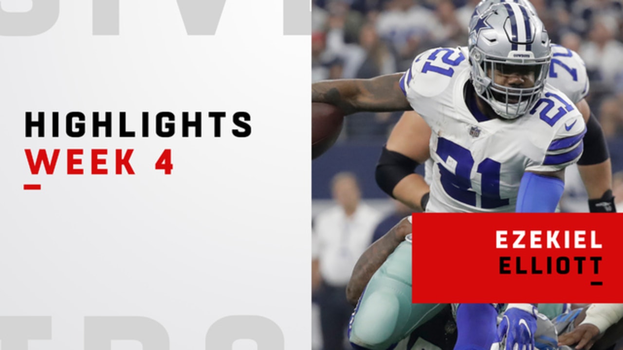 Zeke's best plays from his 240-yard game | Week 4