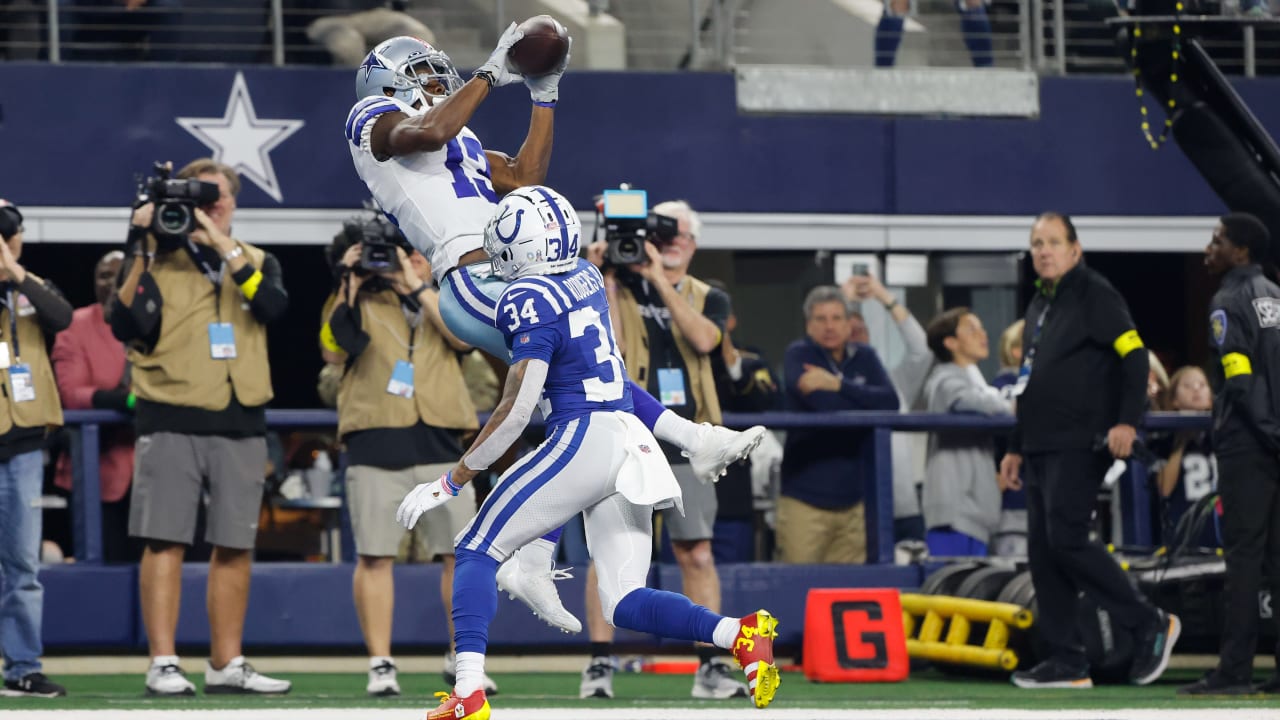 Dallas Cowboys wide receiver Michael Gallup high-points Cowboys ...
