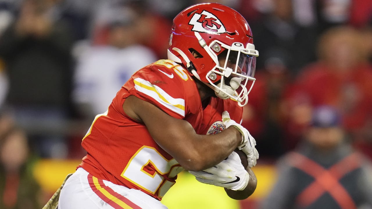 Kansas City Chiefs running back Clyde Edwards-Helaire discusses his ...