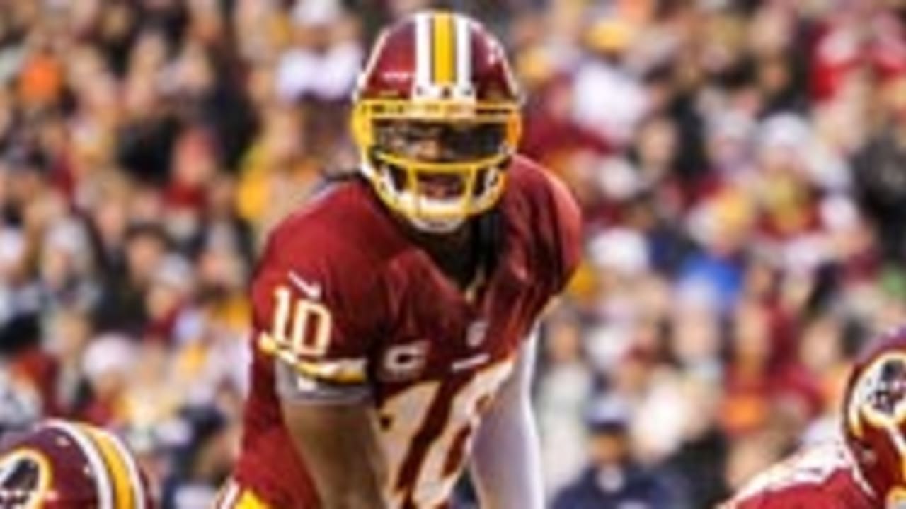 RG3 said after first-quarter TD that knee 'scared' him