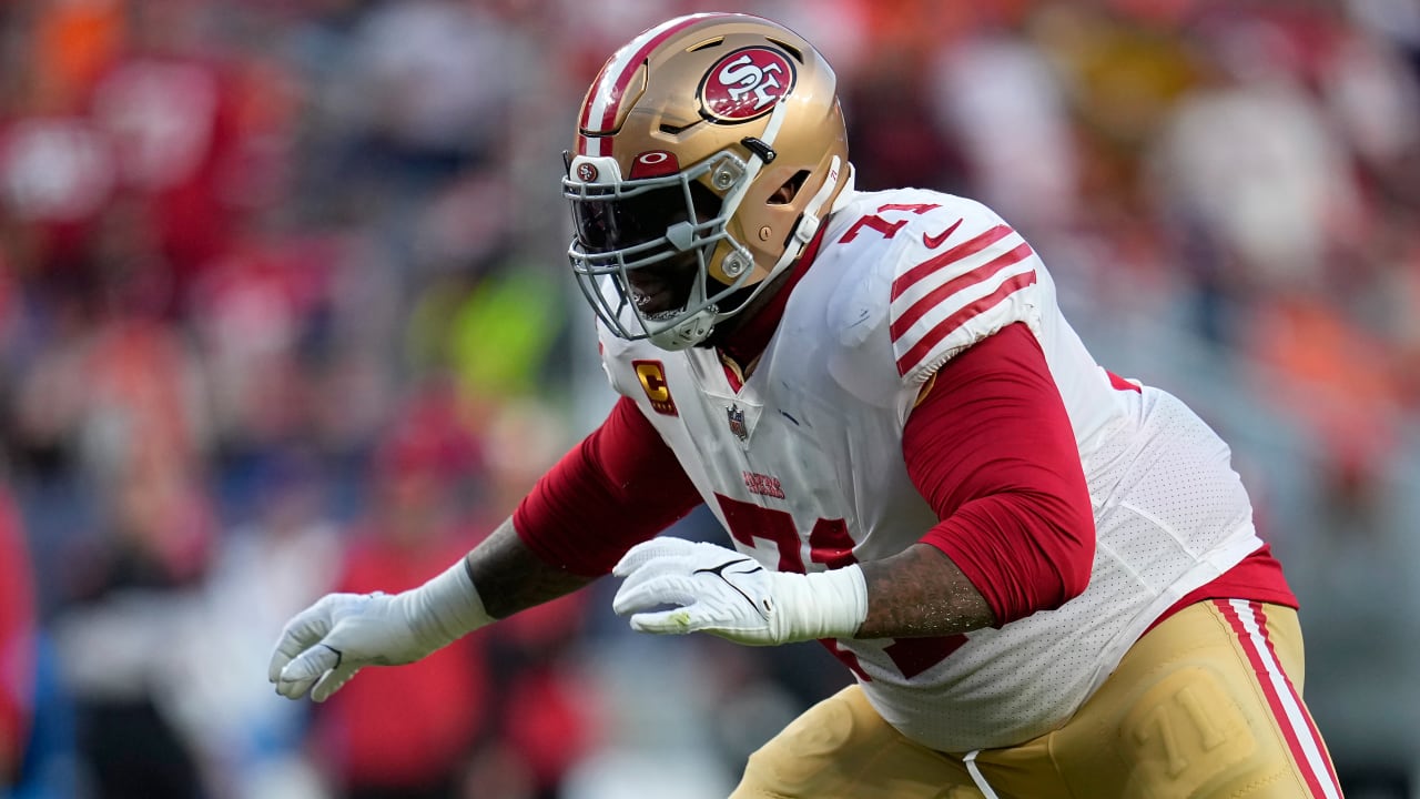 Niners LT Trent Williams likely suffered a high ankle sprain Sunday night