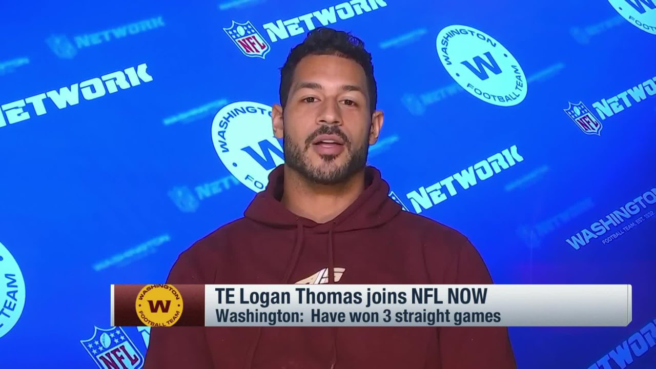 Washington Football Team tight end Logan Thomas discusses win vs ...