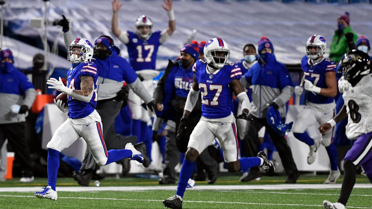Can't-Miss Play: Buffalo Bills cornerback Taron Johnson outraces Lamar ...