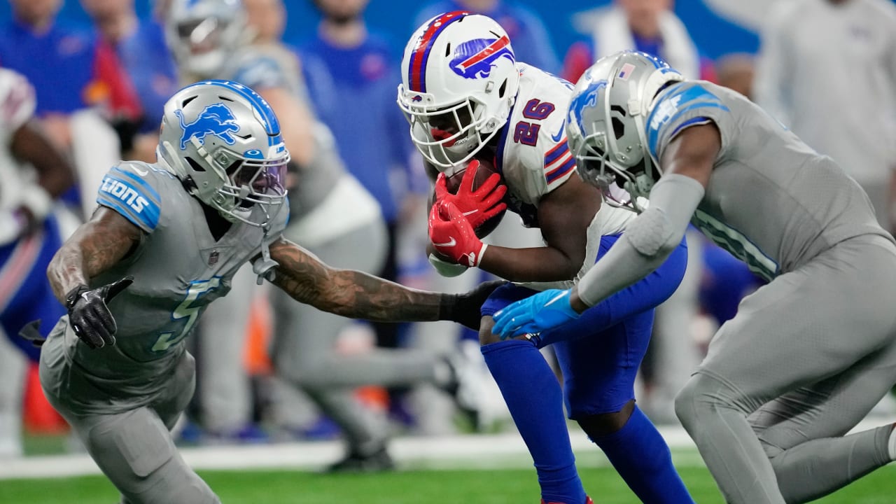 Buffalo Bills offensive line provides running back Devin Singletary ...