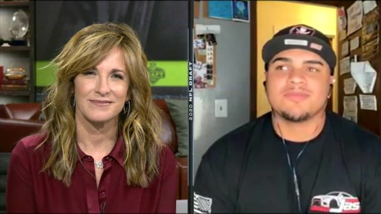 Tristan Wirfs shares why his mom is his biggest motivation