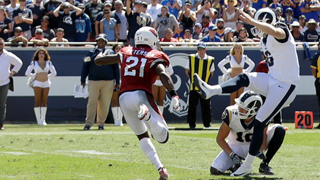 Rams punter Johnny Hekker makes first career field goal