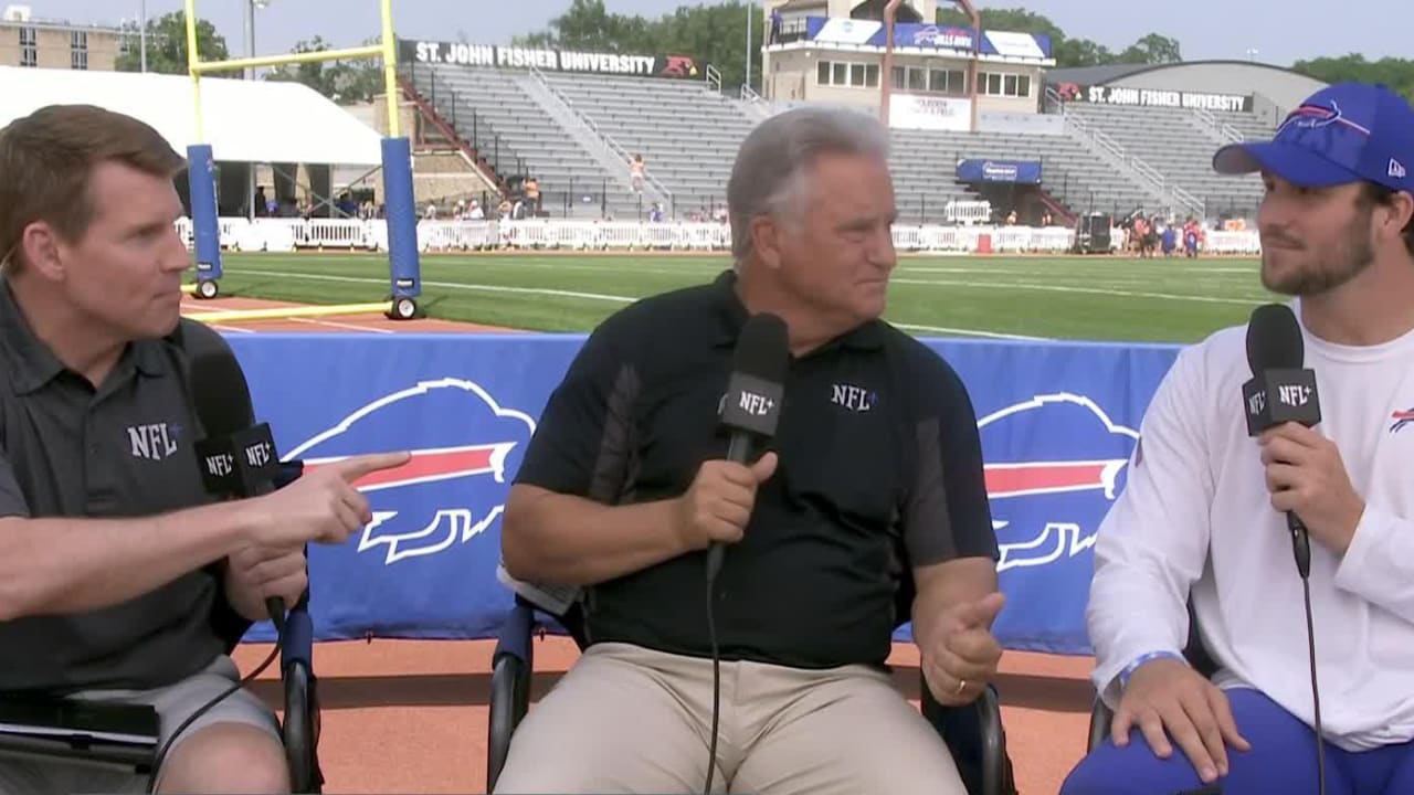 Josh Allen joins 'Inside Training Camp Live' to discuss Buffalo Bills ...