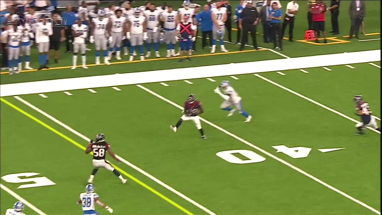 Derrick Baity grabs INT late in first half