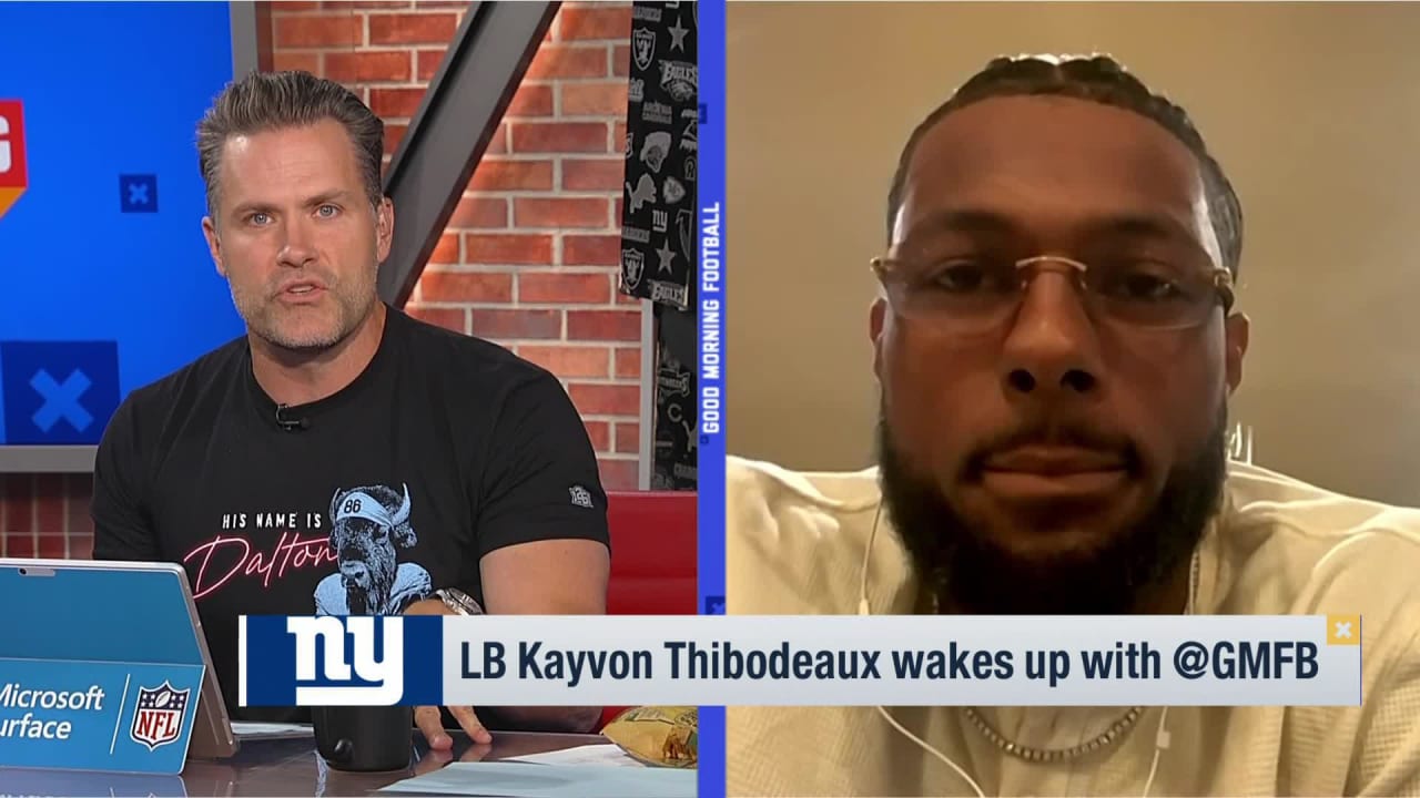 New York Giants linebacker Kayvon Thibodeaux recaps his rookie season, shares his conversation ...