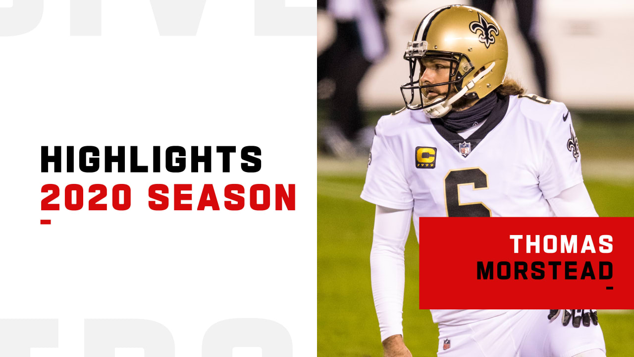 New Orleans Saints punter Thomas Morstead’s best punts | 2020 season