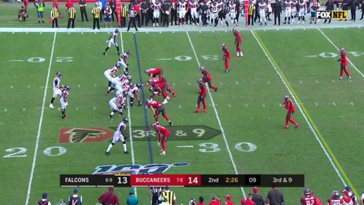 Julio Jones Spins Through Bucs Defense For 29 Yard Gain