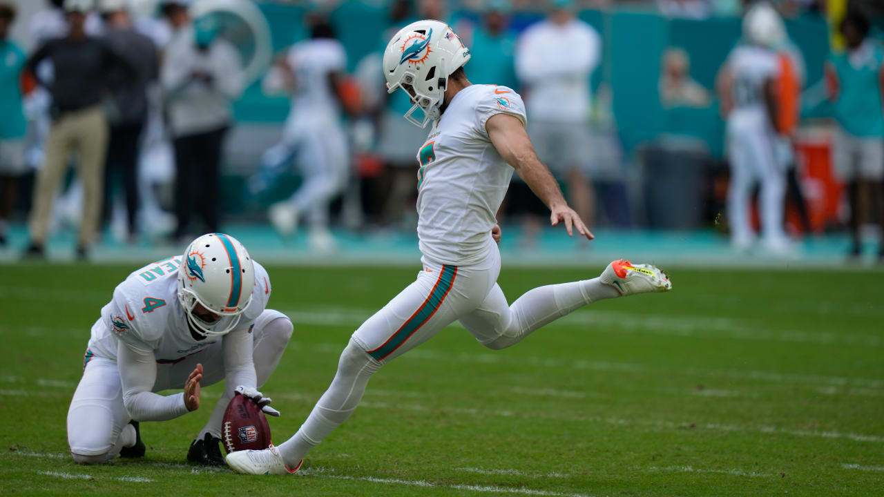 Miami Dolphins kicker Jason Sanders 35-yard FG tops off dominant half against the Houston Texans