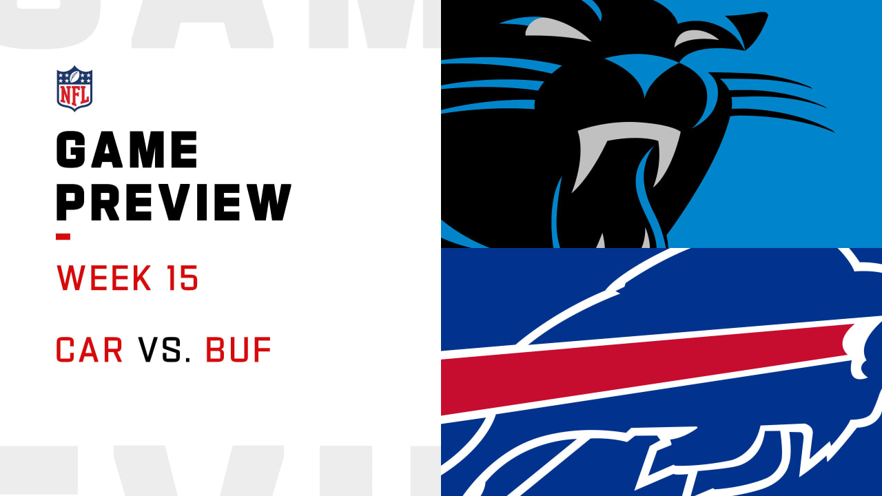 Carolina Panthers vs. Buffalo Bills preview | Week 15