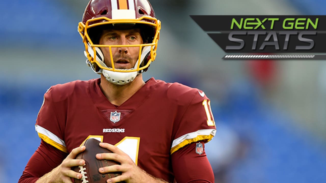 Next Gen Stats: Alex Smith's deep-passing efficiency
