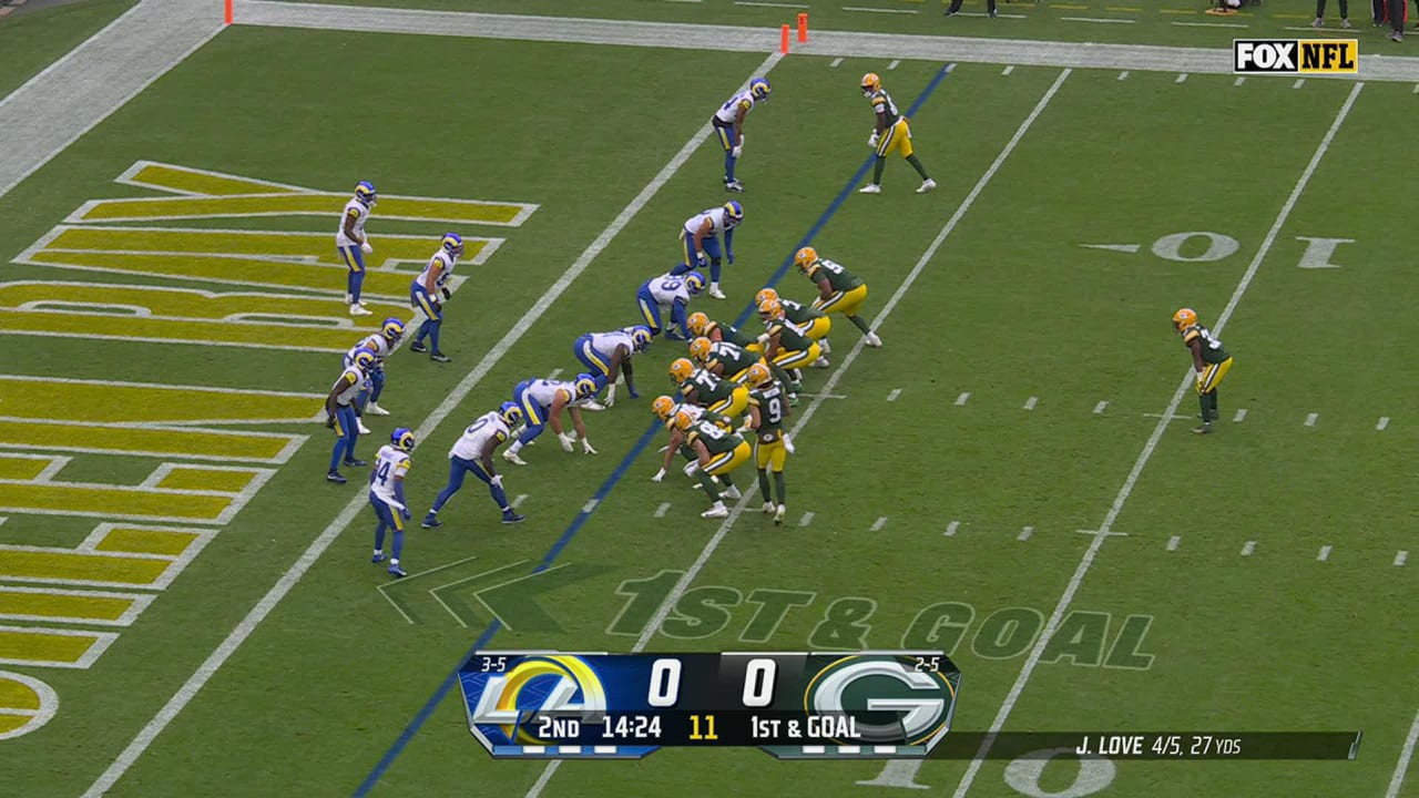 Green Bay Packers running back Aaron Jones' first TD since Week 1 opens ...