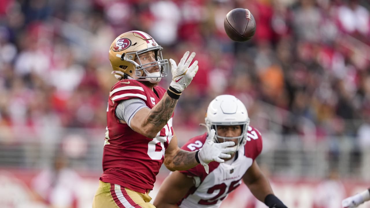 Every San Fransisco 49ers tight end George Kittle catch from his return ...