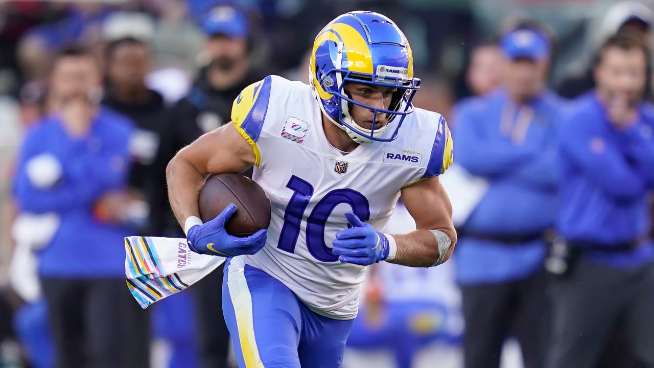 Los Angeles Rams wide receiver Cooper Kupp's masterful footwork is on display on 18-yard catch