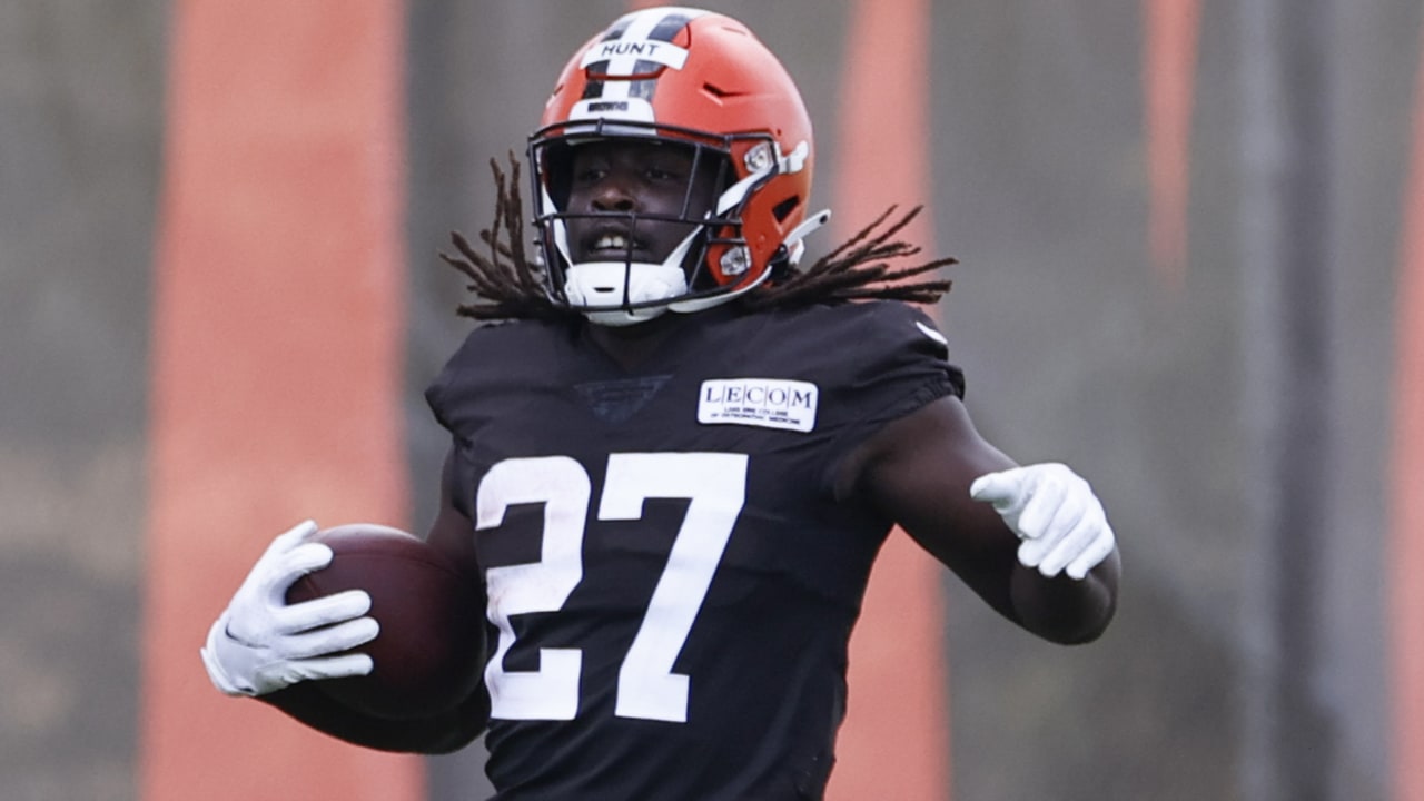 NFL Network's Aditi Kinkhabwala: Cleveland running back Kareem Hunt ...
