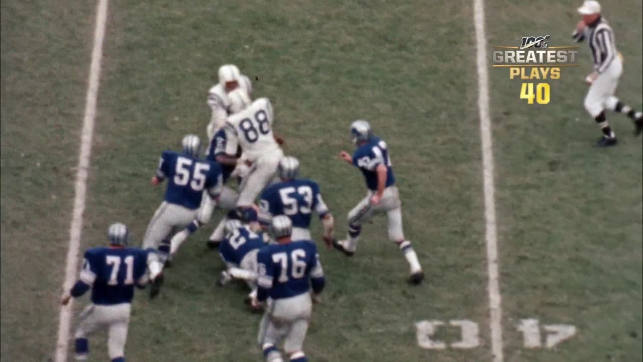 'NFL 100 Greatest' No. 40: Colts tight end John Mackey bowls through ...