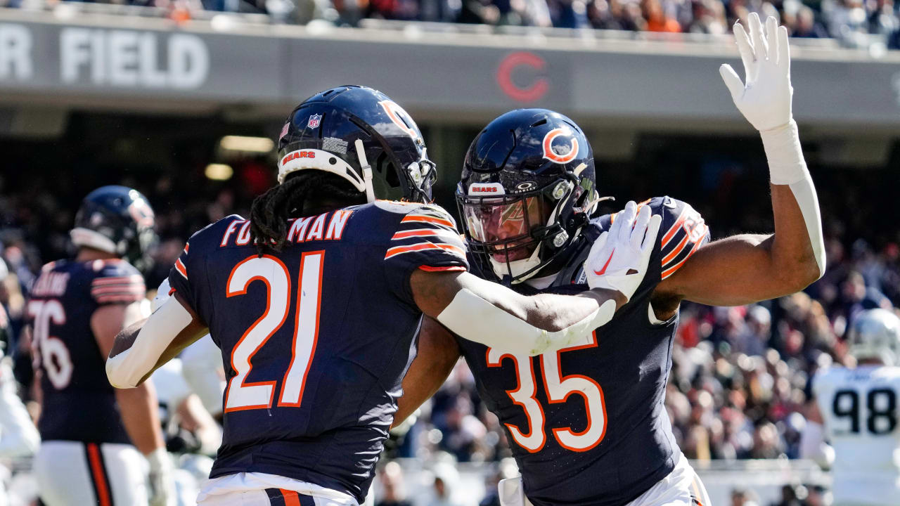 Running back D'Onta Foreman's first TD of 2023 opens scoring in Las ...