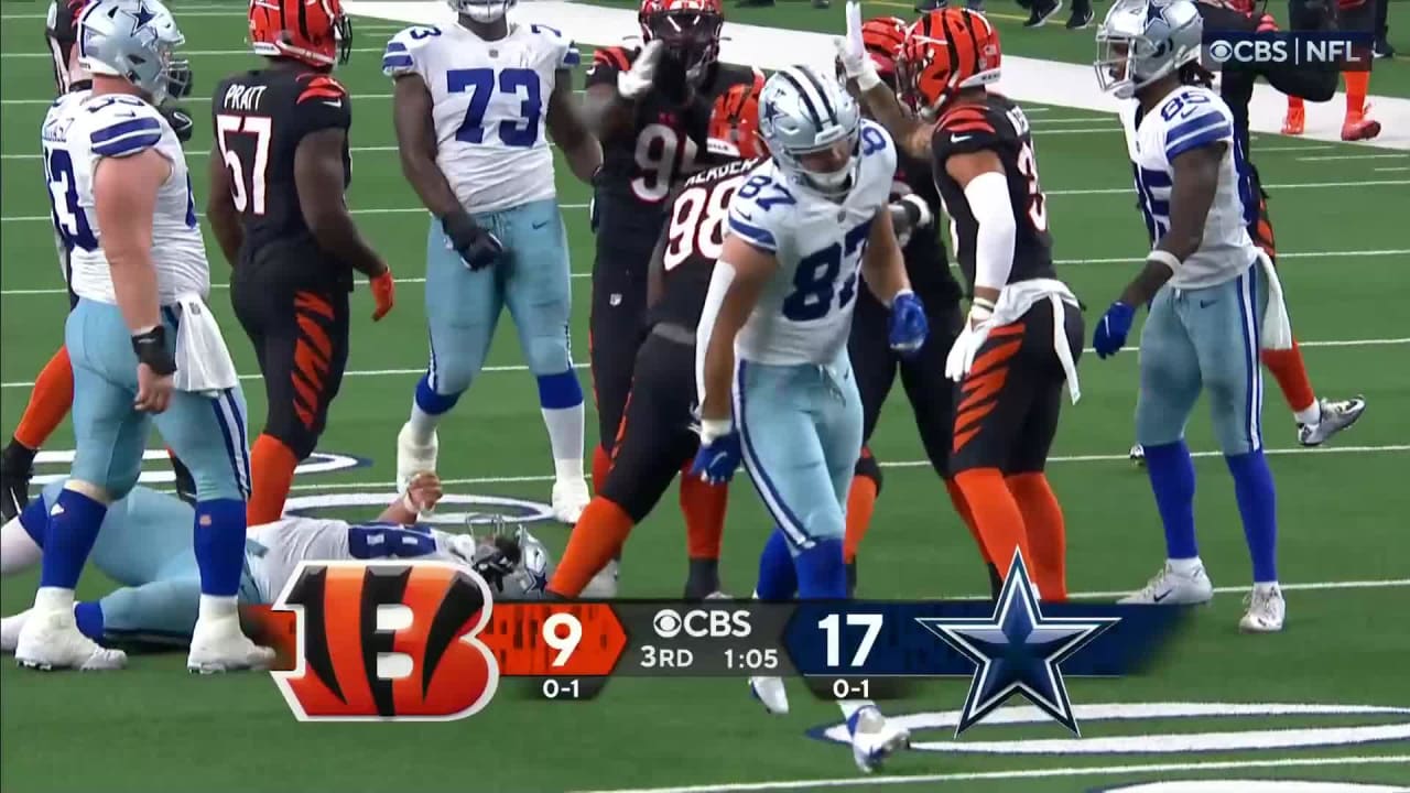 Cincinnati Bengals safety Vonn Bell forces key Dallas Cowboys tight end ...
