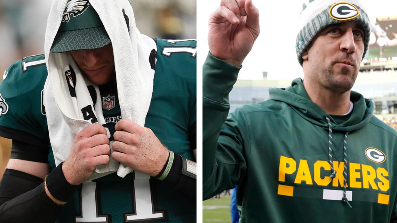 Carson Wentz injury hurts; time for Aaron Rodgers to lift spirits