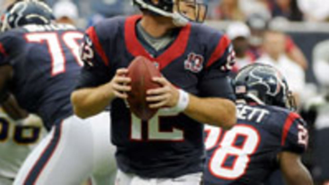 Houston Texans waive third-string quarterback John Beck