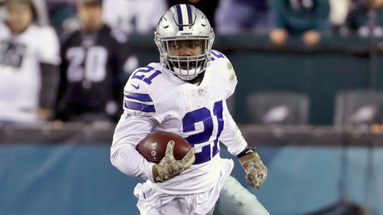 Zeke breaks 100-yard rushing mark with huge gain