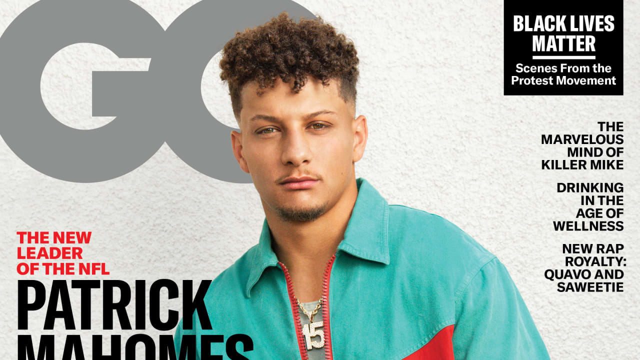 Patrick Mahomes Covers the August Issue of GQ